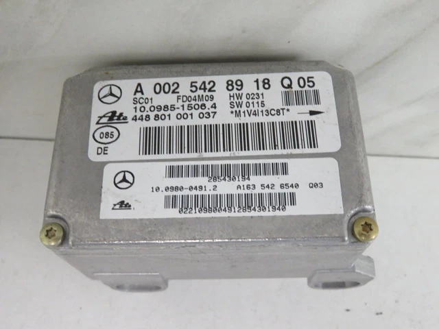 MERCEDES BENZ ML270 W163 Yaw Rate Sensor A0025428918 02-05 Mix1010-18 £ ...