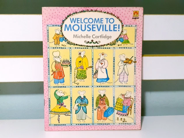 WELCOME TO MOUSEVILLE! Vintage 1984 PB Children's Book by Michelle ...