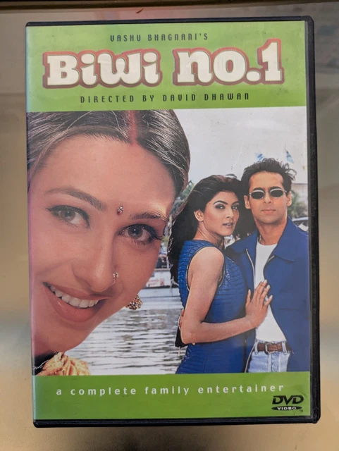 BIWI NO 1 1999 Comedy Bollywood Indian Asian Hindi Film Movie DVD ...