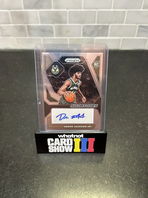 ANDRE JACKSON JR. 2023-24 Panini Prizm Rookie Signatures Prizm Auto RC ...