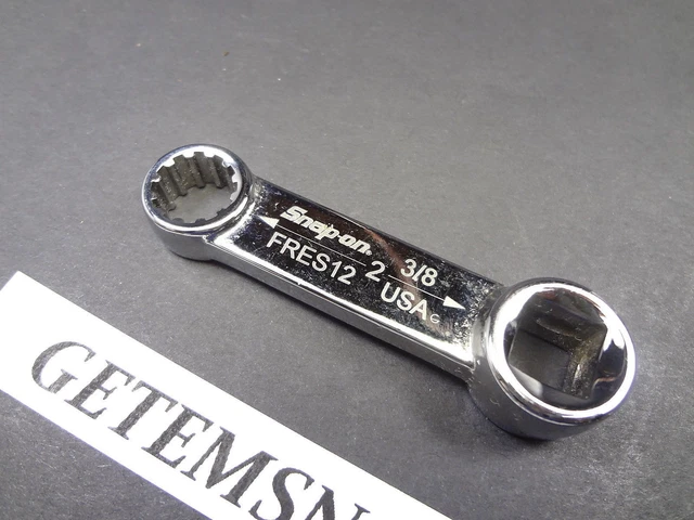SNAP ON 3/8& Drive 3/8" 12pt Spline Torque Adapter Socket Wrench FRES12 ...
