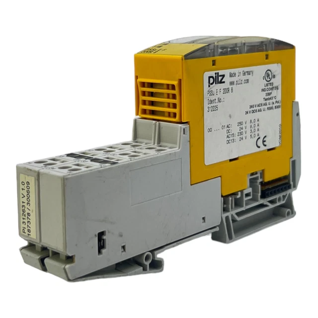 PILZ PSSUEF2DOR8 MODULE Électronique 312225 24VDC 8A 250VAC 8A AC15 ...