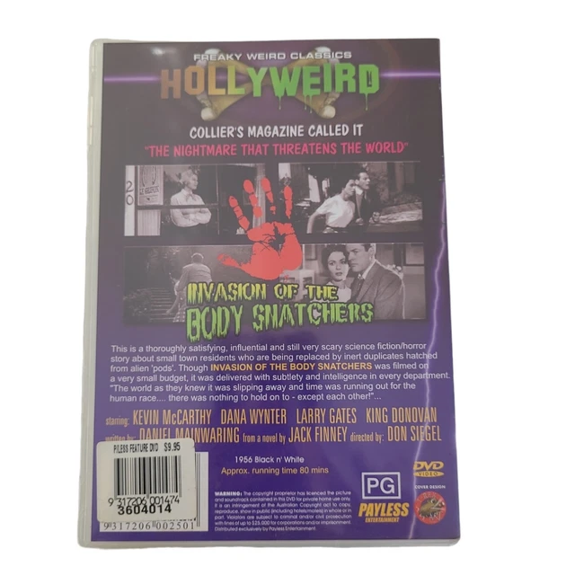 HOLLYWEIRD X 3 DVD's Freaky Weird Classics- Black & White 1953/1956/58 ...