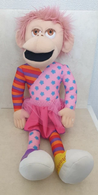 CBEEBIES ZINGZILLAS PANZEE 20" Soft Plush Toy 2009 Girl Monkey Pink ...