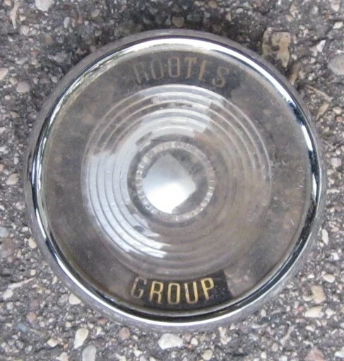 SUNBEAM ALPINE IV - V Tiger Rootes Group Dash Plug Emblem Blank Plate ...