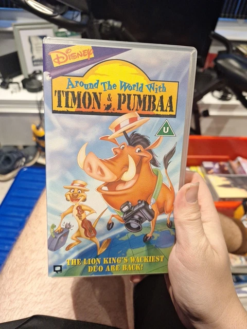 DISNEY TIMON AND Pumbaa - Around The World With Timon And Pumbaa (VHS ...