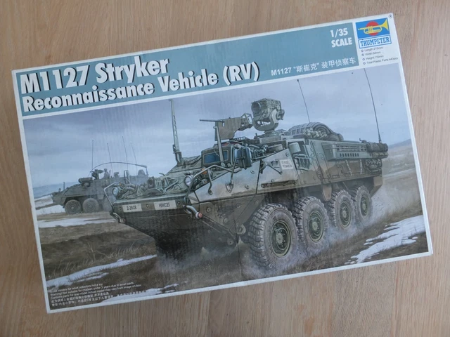 TRUMPETER 00395 - Us M1127 Stryker Reconnaissance Vehicle - 1/35 Scale ...