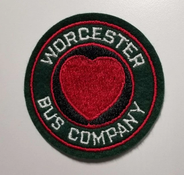 WORCESTER BUS COMPANY Bus Driver Patch 3 X 3 $15.00 - PicClick CA