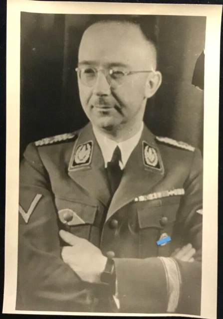 GERMAN PHOTO WW2 ARCHIVE : Chef WAFFEN _ Himmler EUR 31,99 - PicClick FR