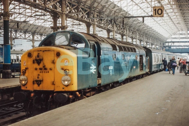 UK RAILWAY PHOTOGRAPH of Class 40 Locomotive 40024. RM40-17 £1.70 ...