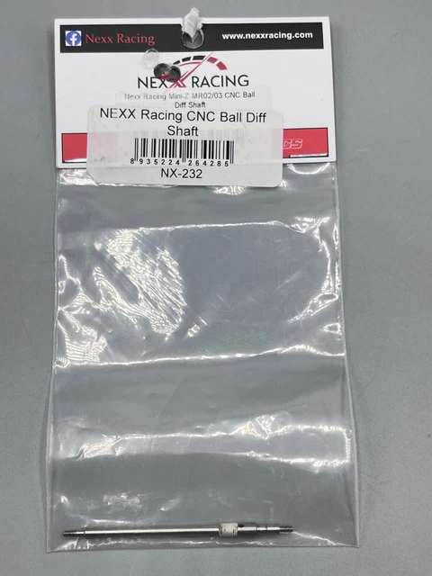 NEW NEXX RACING CNC Ball Diff Shaft for Kyosho Mini-Z MR02/03 - NX232 £ ...