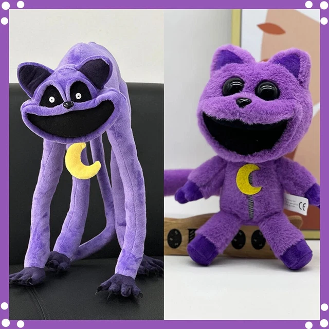 SMILING CRITTERS MONSTER Catnap Plush Scary Soft Stuffed Animals Purple ...