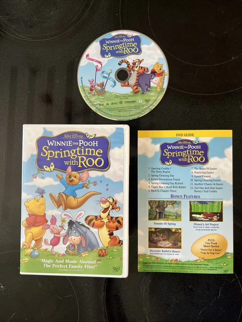 WINNIE THE POOH: Springtime with Roo (DVD, 2004) Authentic Disney w ...