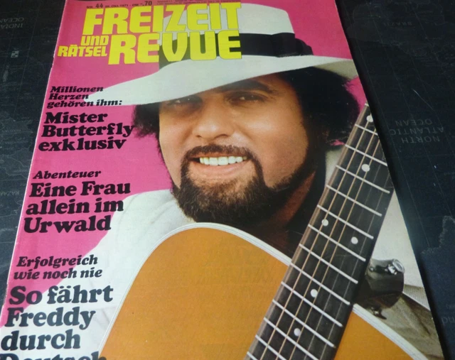 FREIZEIT REVUE NR.44/1971 Danyel Gerard/Daliah Lavi/Freddy Quinn/Heinz ...