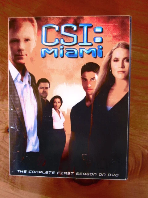 DVD CSI MIAMI The Complete First Season Box Set Great ** Must See ...