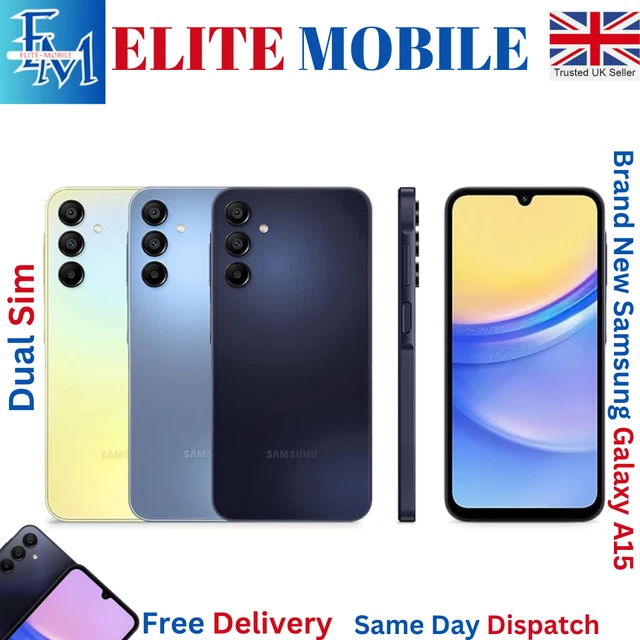 SAMSUNG GALAXY A15 4G 128GB, Dual Sim Unlocked Brand New NFC Android ...