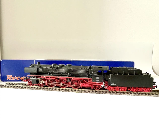 ROCO HO 63340 Dampflok BR 01 202 DB Schlepptenderlok OVP NEM 652 DSS ...