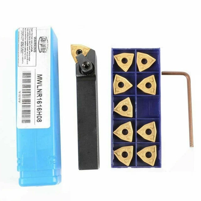 OUTIL DE SUPPORT tournant robuste MWLNR 1616H08 avec insert en carbure WNMG08040 EUR 40,68 ...