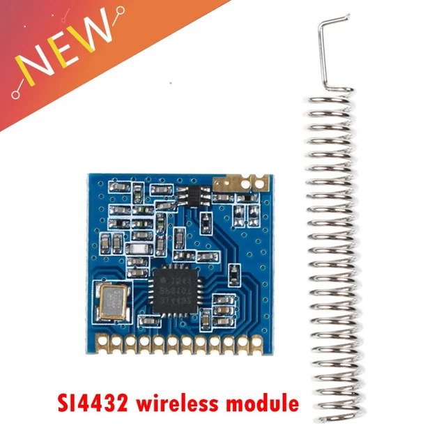 SI4432 LONG RANGE Wireless Module 240-960MHz with Spring Antenna $11.52 ...