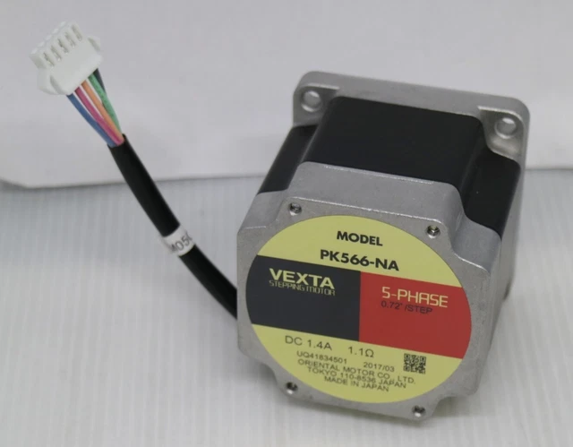 ORIENTAL MOTOR VEXTA Model PK566-NA 5-Phase Stepper Motor DC 1.4A 1.1 $299.99 - PicClick CA