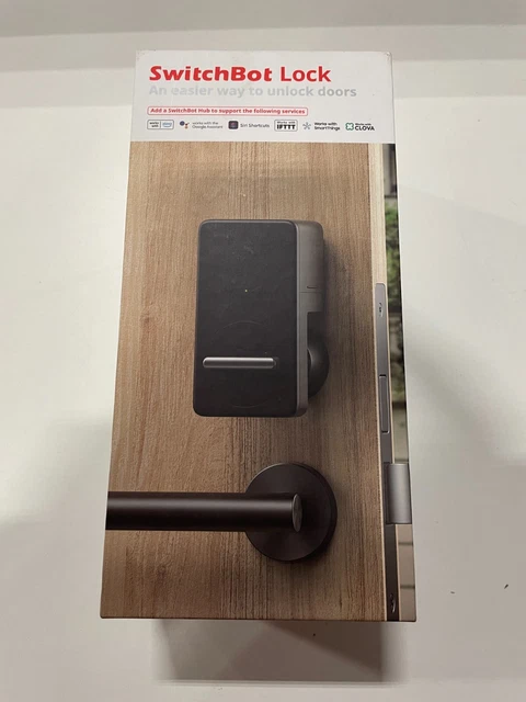 SWITCHBOT SMART LOCK Bluetooth Keyless Entry Door Lock - J10 $27.99 ...