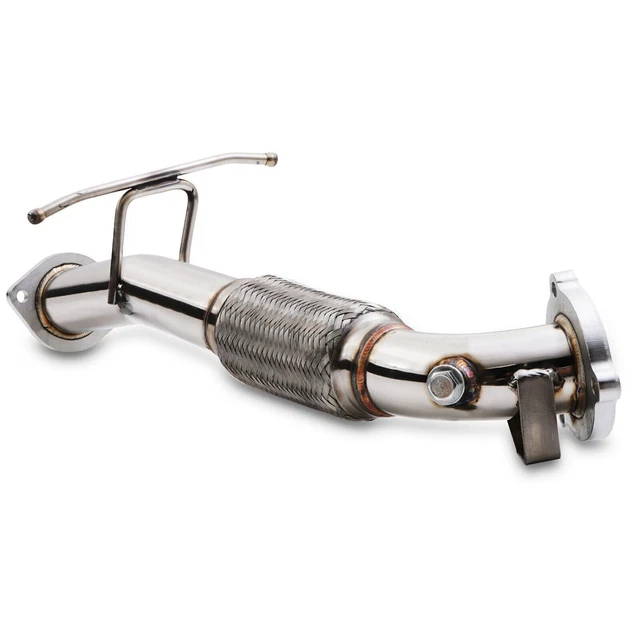 2.5& STAINLESS SPORT Exhaust Downpipe For Ford Focus Mk2 Rs St225 St ...