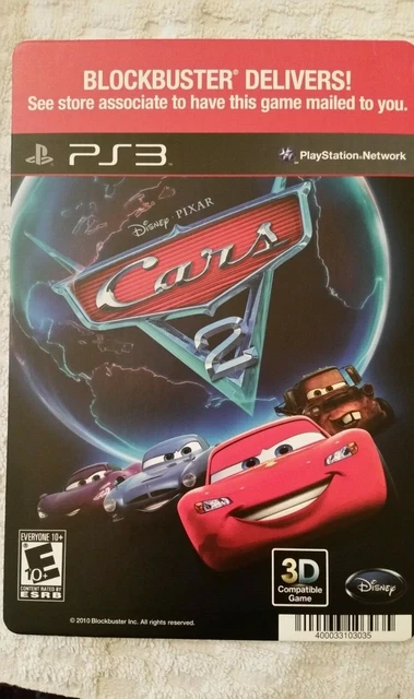 BLOCKBUSTERS SHELF COLLECTORS Display Card Disney Pixar Cars #2 EUR 4 ...