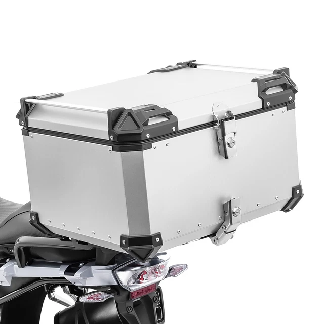 TOP CASE FOR BMW R NineT Scrambler Aluminium Bagtecs XB85 silver £230. ...