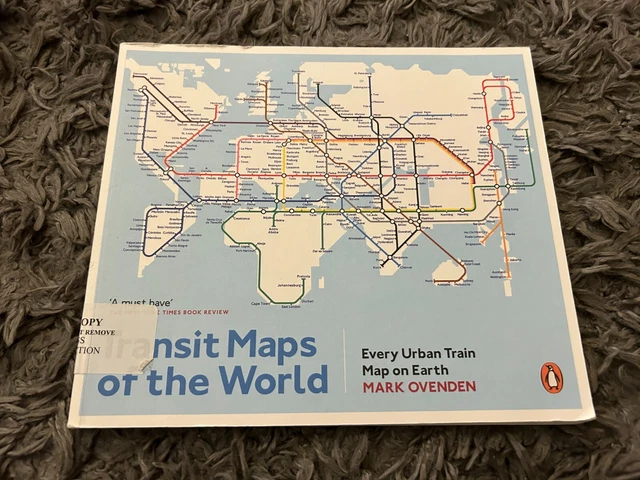 TRANSIT MAPS OF the World: Every Urban Train Map on Earth by Mark ...