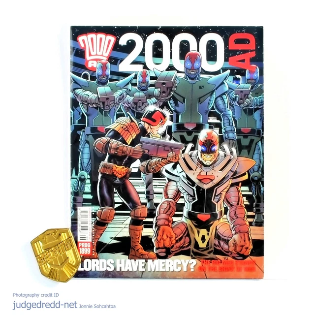 2000AD PROG 1899 Judge Dredd Comic Issue Very Good to Excellent ...