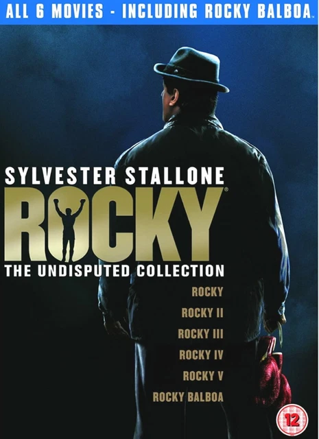 ROCKY THE Undisputed Collection Sylvester Stallone - DVD Box Set ...