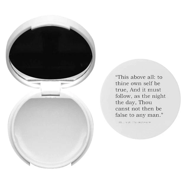 FOOD & DRINK Quote By William Shakespeare Lip Balm with Mirror ...