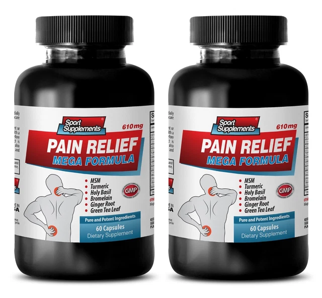 ANTI INFLAMMATORY SUPPLEMENT - PAIN RELIEF MEGA FORMULA 610MG 2B - holy ...