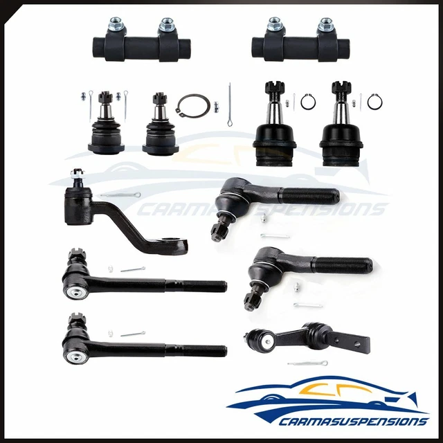 FITS 94-96 DODGE Ram 1500 2WD 12pcs Front Complete Suspension Kit ...