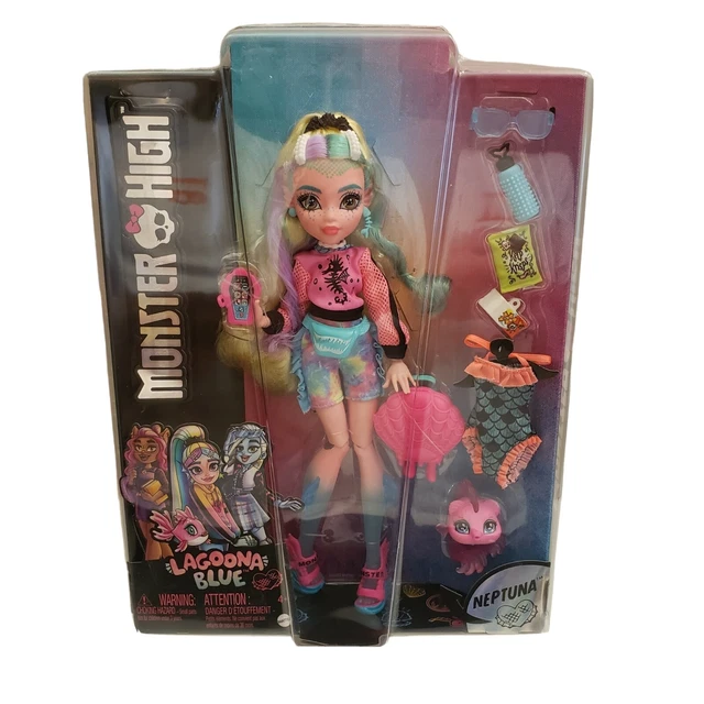 MONSTER HIGH LAGOONA Blue Reboot 2022 Gen 3 par Mattel flambant neuf ...
