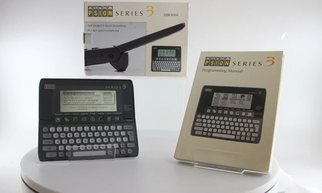 BOXED VINTAGE - Psion Series 3a Palmtop Handheld Computer - 512k £599. ...