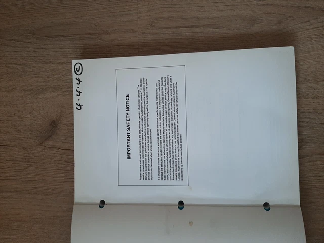HOLDEN COMMODORE VR series SERVICE MANUAL Genuine Workshop Repair ...