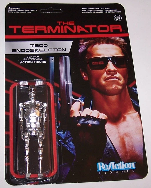 THE TERMINATOR T800 Endoskeleton Retro FUNKO ReAction Action Figure EUR ...