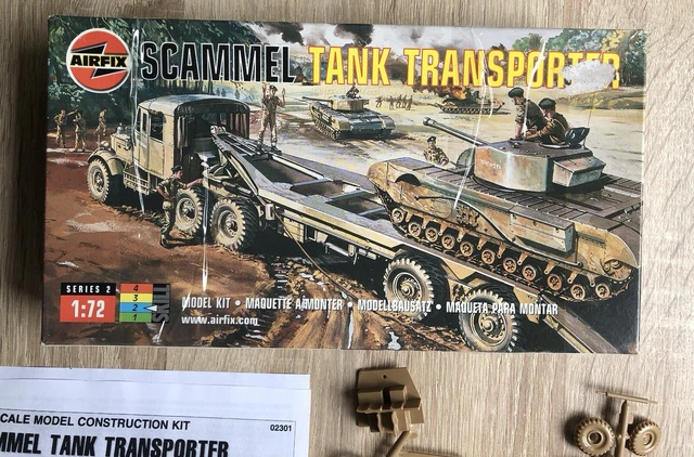 1:72 SCAMMEL TANK Transporter Airfix 02301 Modellbausatz EUR 24,99 ...