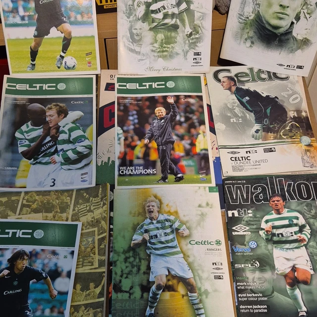 CELTIC PROGRAMS 2000-2024 £94.30 - PicClick UK