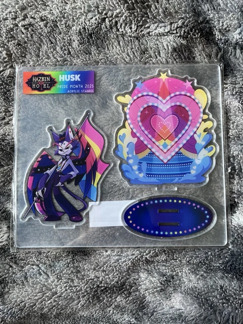HAZBIN HOTEL PRIDE 2025 Official Husk Limited Edition Acrylic Standee £ ...