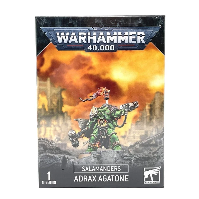 WARHAMMER 40K SALAMANDERS Space Marines Adrax Agatone NOS £33.74 ...