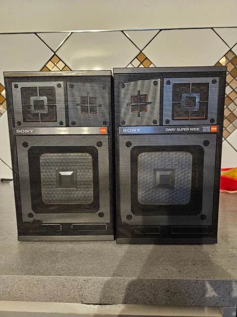 SONY APM 158 Haut-Parleur 2 Way System 40-80 Watts Vintage EUR 200,00 ...