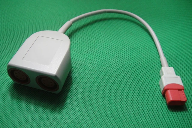 DRAEGER MEDICAL IBP Y-CABLE ADAPTER, Spacelabs 10 PIN TO 6 PIN Female ...