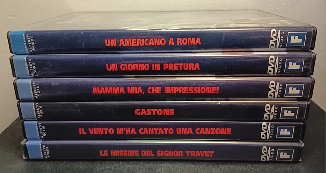 COMPRALO SUBITO PER ciaffy il grande cinema di Alberto Sordi 5 DVD ...