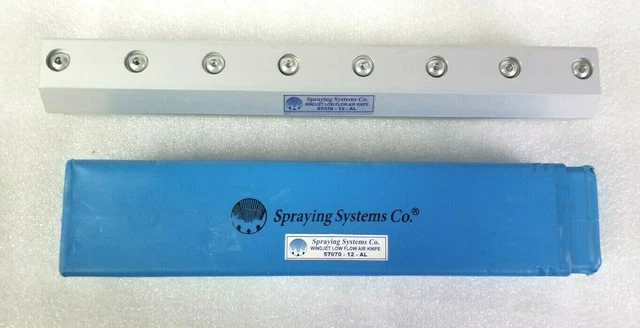 SPRAYING SYSTEMS WINDJET Bas Flux Air Couteau, Modèle 57070-12-AL ...
