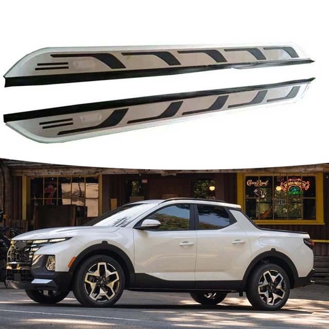 RUNNING BOARD SIDE Steps Nerf Bars For Hyundai Santa Cruz 2022 2023 ...