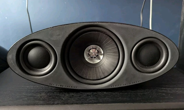 KEF HTC3001SE Surround Sound Centre Speaker Piano Black £70.00 ...