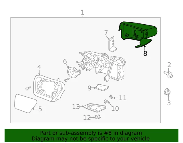 GENUINE FORD MIRROR Cover ML3Z-17D742-FA $77.81 - PicClick CA