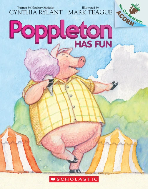 CYNTHIA RYLANT POPPLETON Has Fun: An Acorn Book (Poppleton #7) (Poche ...